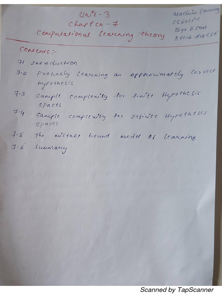 Unit 3 Chapter 7 Notes | PDF