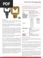 01 - Tyco Data Sheet, Type MV Directional Spray Nozzles, Open Medium ...