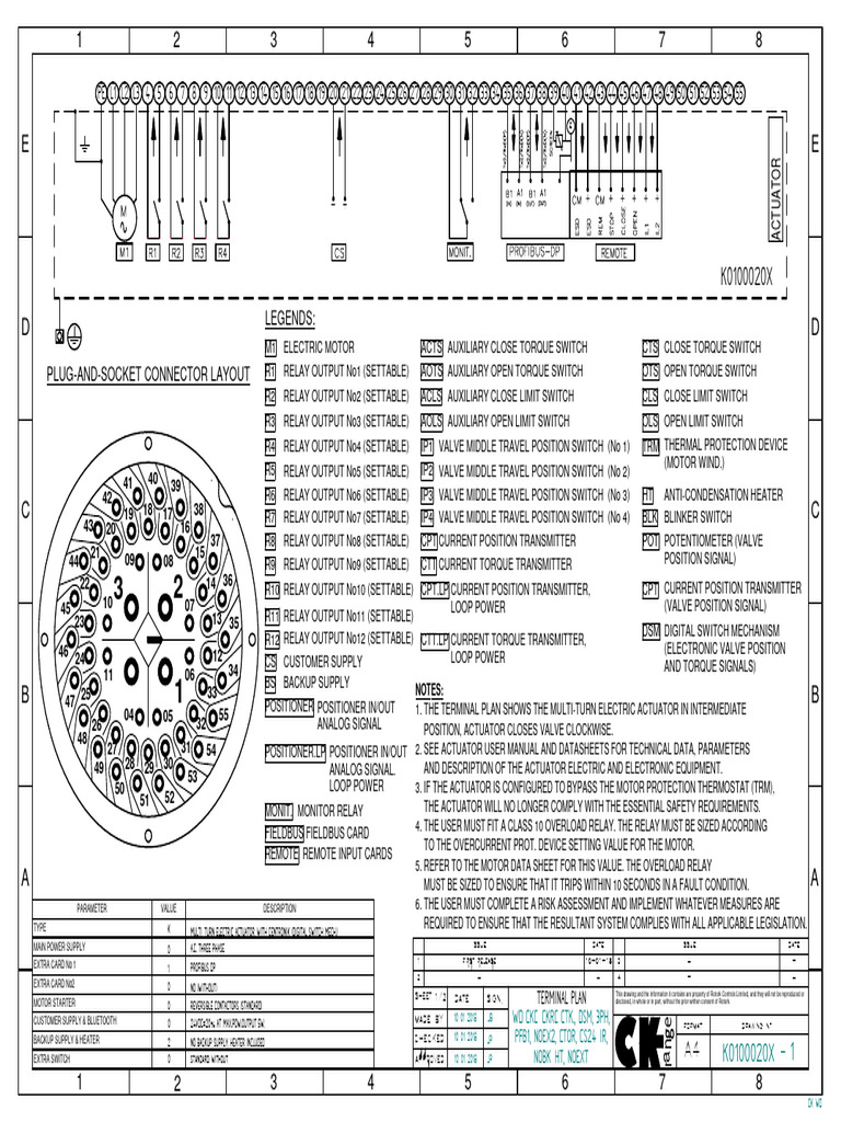 Auma Terminal Manual | PDF | Relay | Machines