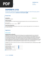 Disperbyk-163 - Dispers SB Pu | PDF | Colloid | Implied Warranty