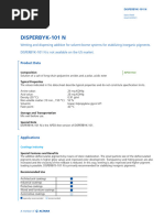 Tds Disperbyk-2013 en | PDF | Coating | Ink