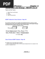 Lakhmir Singh Solutions Class 9 Physics Chapter 4 PDF Potential Energy Force | PDF | Force ...