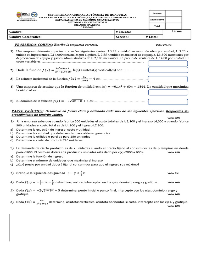 Examenes Primer Parcial 2022-2023 - df234fdb73c9f350 - 240217 - 213447 | PDF | Negocios ...