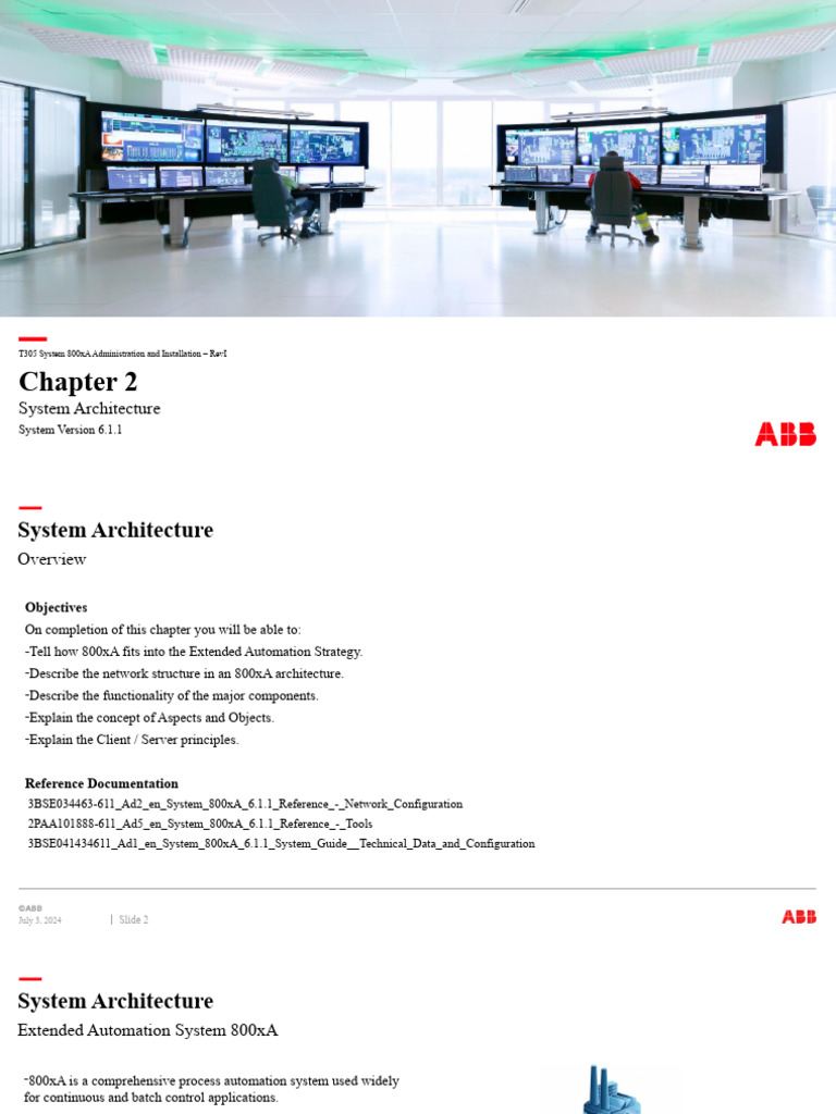 800xA System Architecture Overview | PDF | Computer Network | Network ...