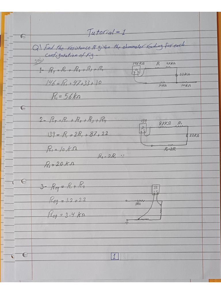 dc alanlysis tutorial 1 | PDF