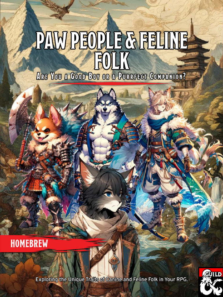 DND 5e Paw and Feline - FINAL | PDF | Computers