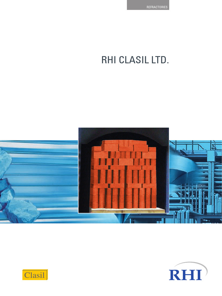 RHI Clasil Catalog Rev1 | PDF | Refractory | Sintering