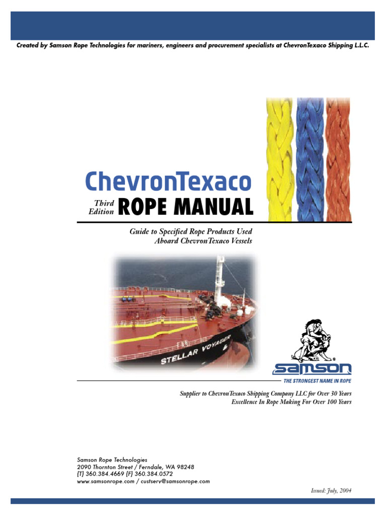 Rope Manual | PDF | Rope | Textiles