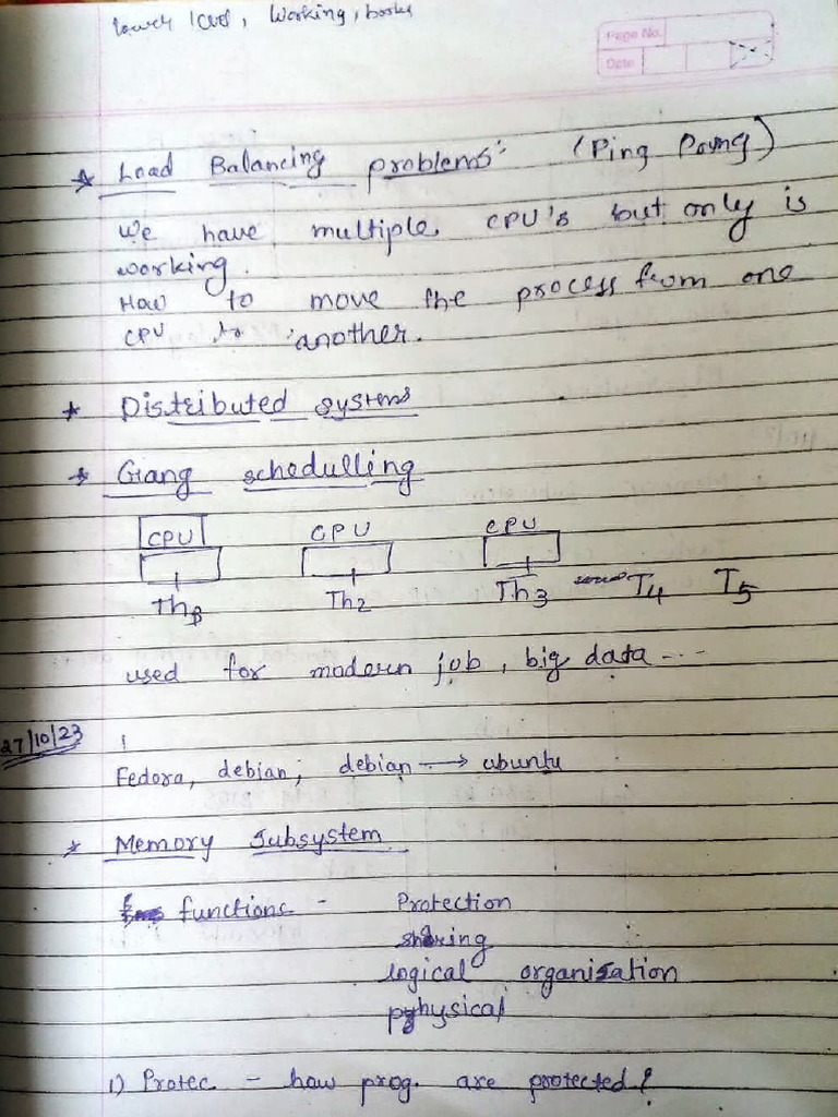 Os Notes End | PDF | Computer Memory | Operating System Technology Os Notes End | PDF | Computer Memory | Operating System Technology