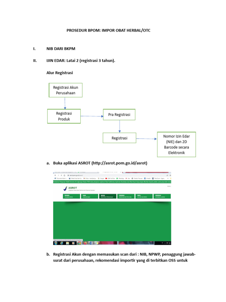 Prosedur Bpom | PDF