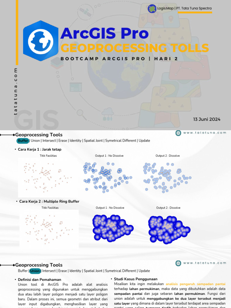 ArcGIS Pro: Geoprocessing Tools | PDF | Seni | Komputer