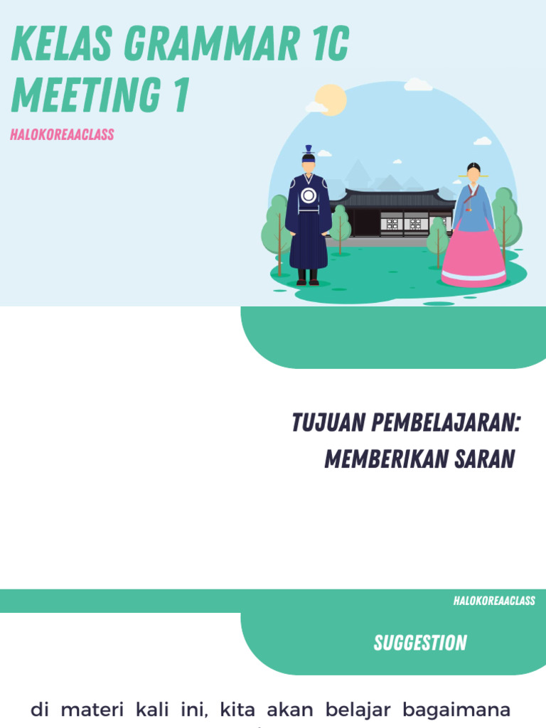 Grammar 1C - Meeting 1 | PDF | Language Arts & Discipline