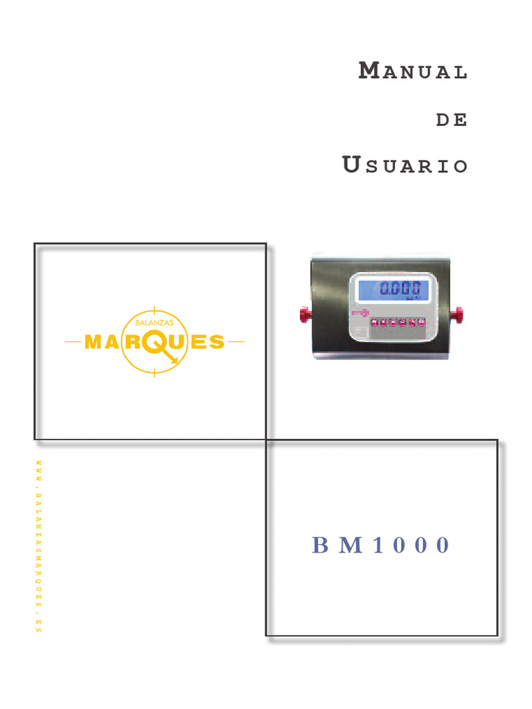 Manual Marques Bm1000 | PDF | Ciencias de la Computación | Bienes ...