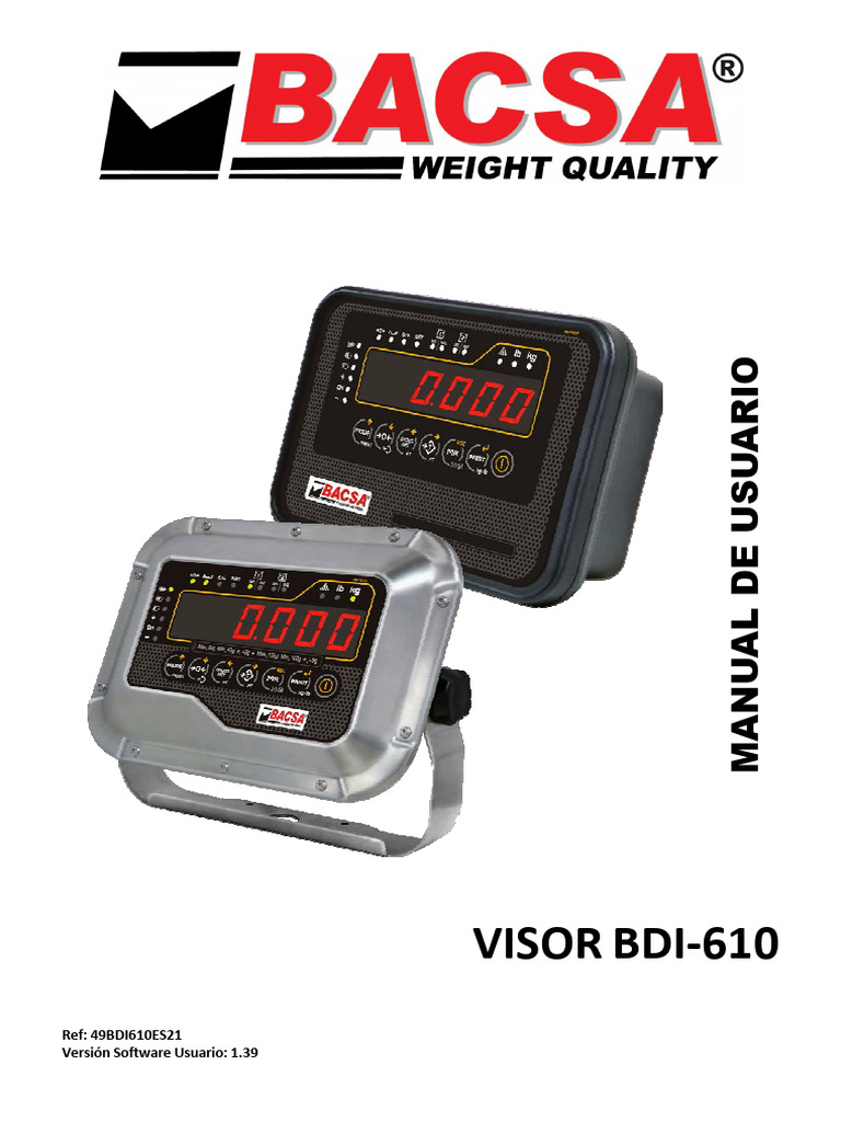 Bacsa BDI-610 | PDF | Diodo emisor de luz | Ingenieria Eléctrica