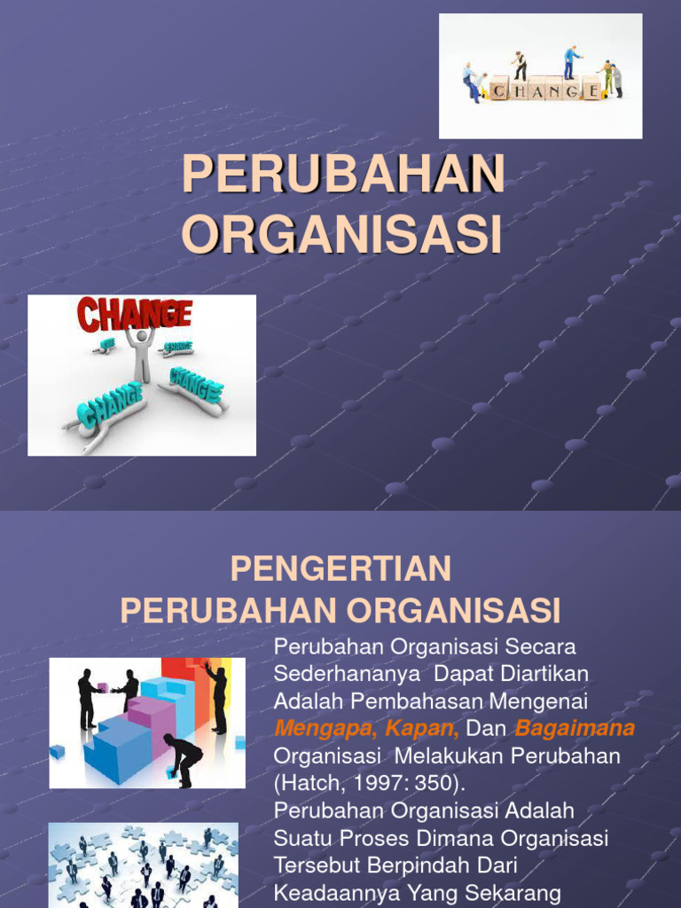 Proses dan Model Perubahan Organisasi | PDF