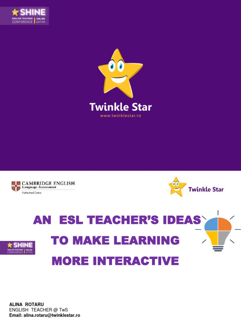 Alina-Rotaru-An-ESL-Teachers-Tools-for-Making-Learning-more-Interactive ... Alina-Rotaru-An-ESL-Teachers-Tools-for-Making-Learning-more-Interactive ...