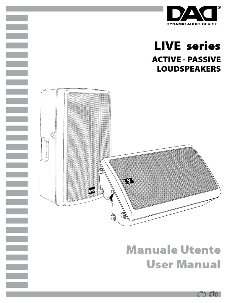 DAD Live Series | PDF | Microphone | Equalization (Audio)