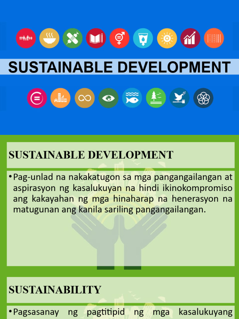 Sustainable Development | PDF