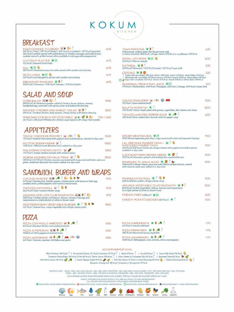 Kokum Kitchen 1 | PDF