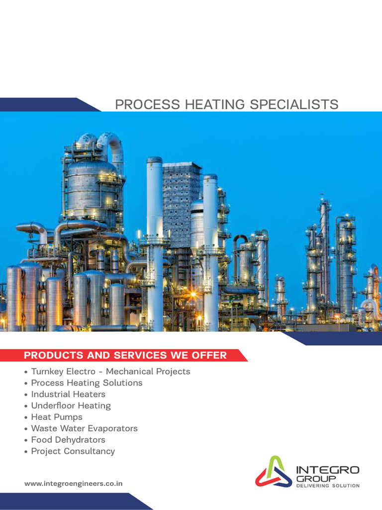 Integro Group Brochure Pdf Electric Heating Water Heating