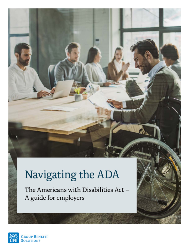 ADA Whitepaper | PDF | Americans With Disabilities Act Of 1990 | Disability