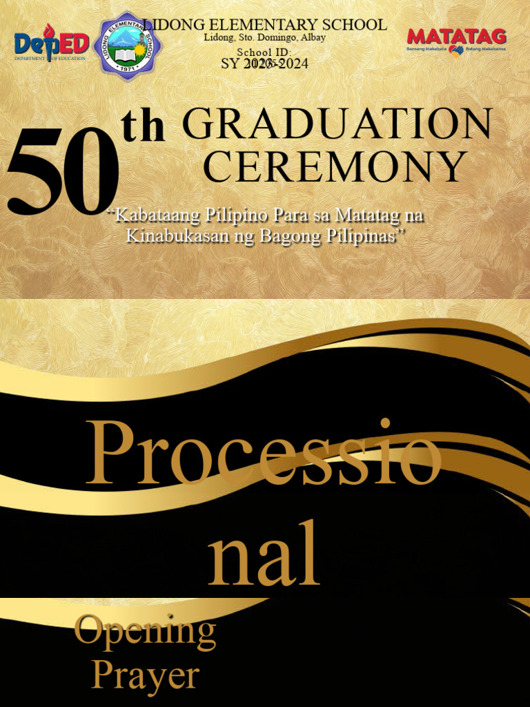 Lidong Elementary Graduation 2024 | PDF | Art