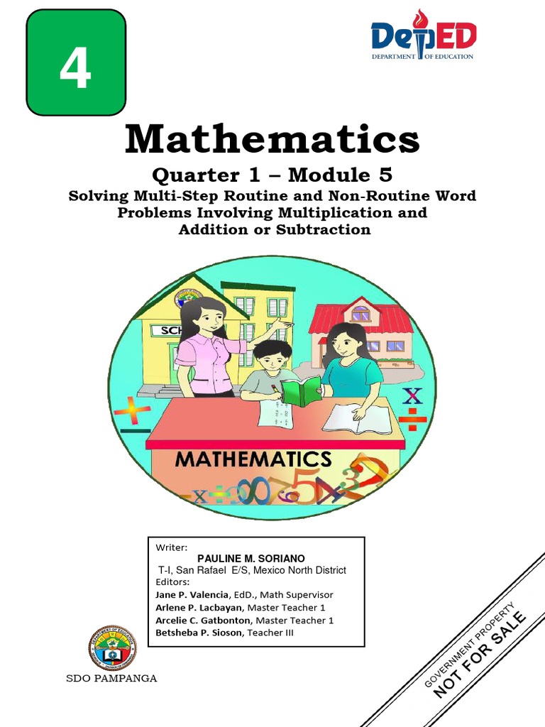 Math-4-Q1-Module-5-Solving-muti-steps-routine-and-non-routine-word ... Math-4-Q1-Module-5-Solving-muti-steps-routine-and-non-routine-word ...
