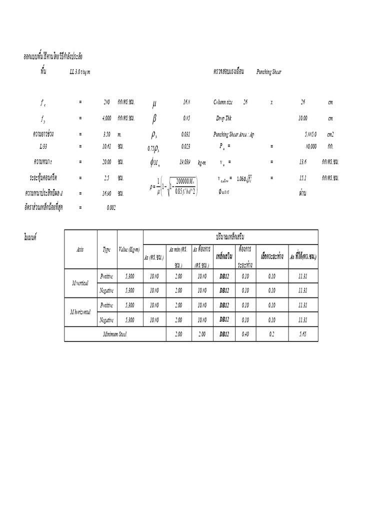 Flat Plate Design Rev B_3 t_R1 | PDF