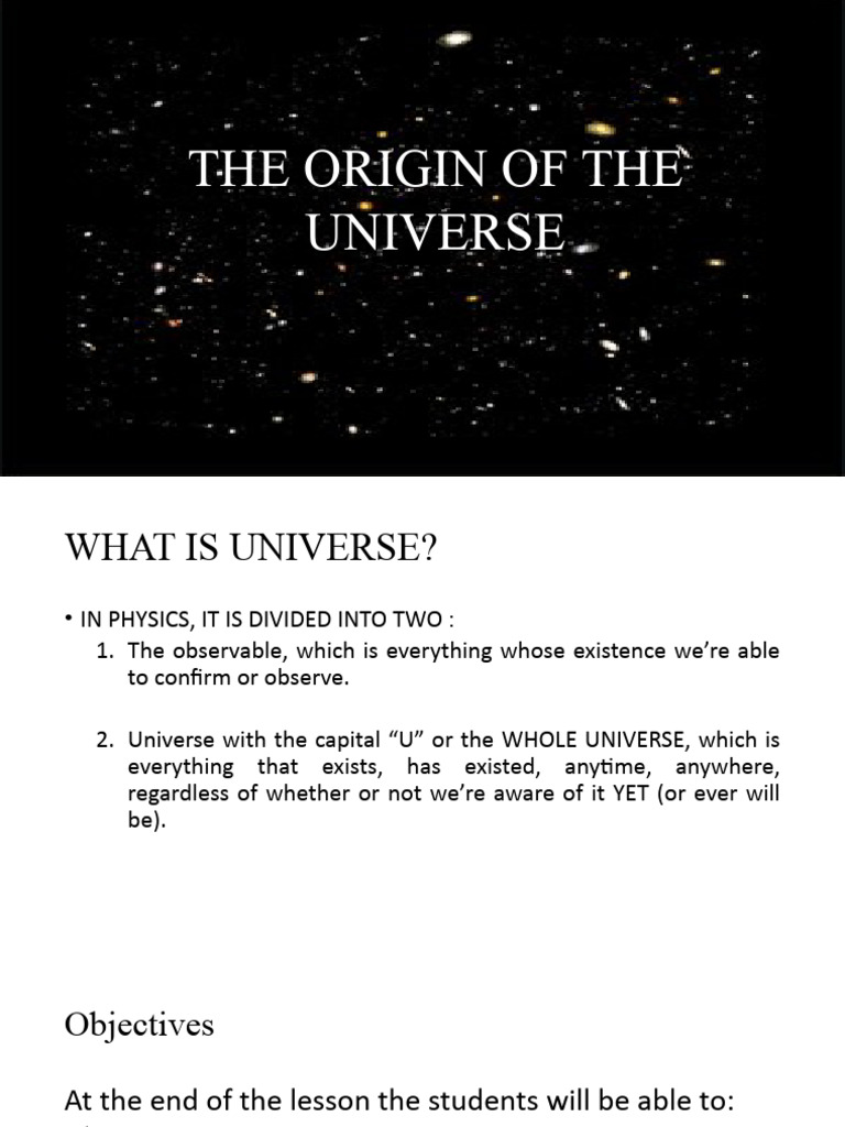 Big Bang Theory: Universe Formation Explained | PDF | Universe | Big Bang