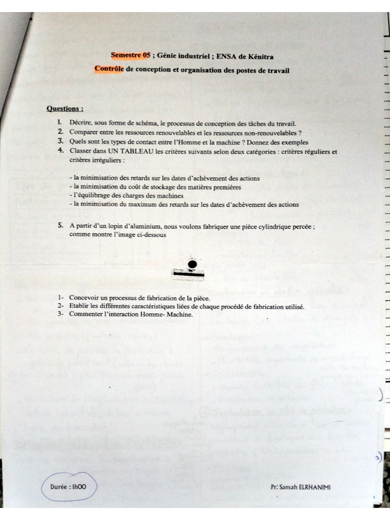 CC COPT 2022-2023 Ensak | PDF