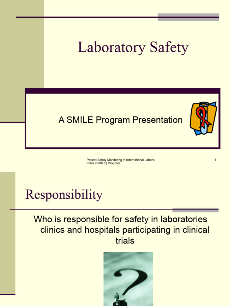 Fac10-02 Clin - Lab Safety Pres | PDF | Fires | Personal Protective ...