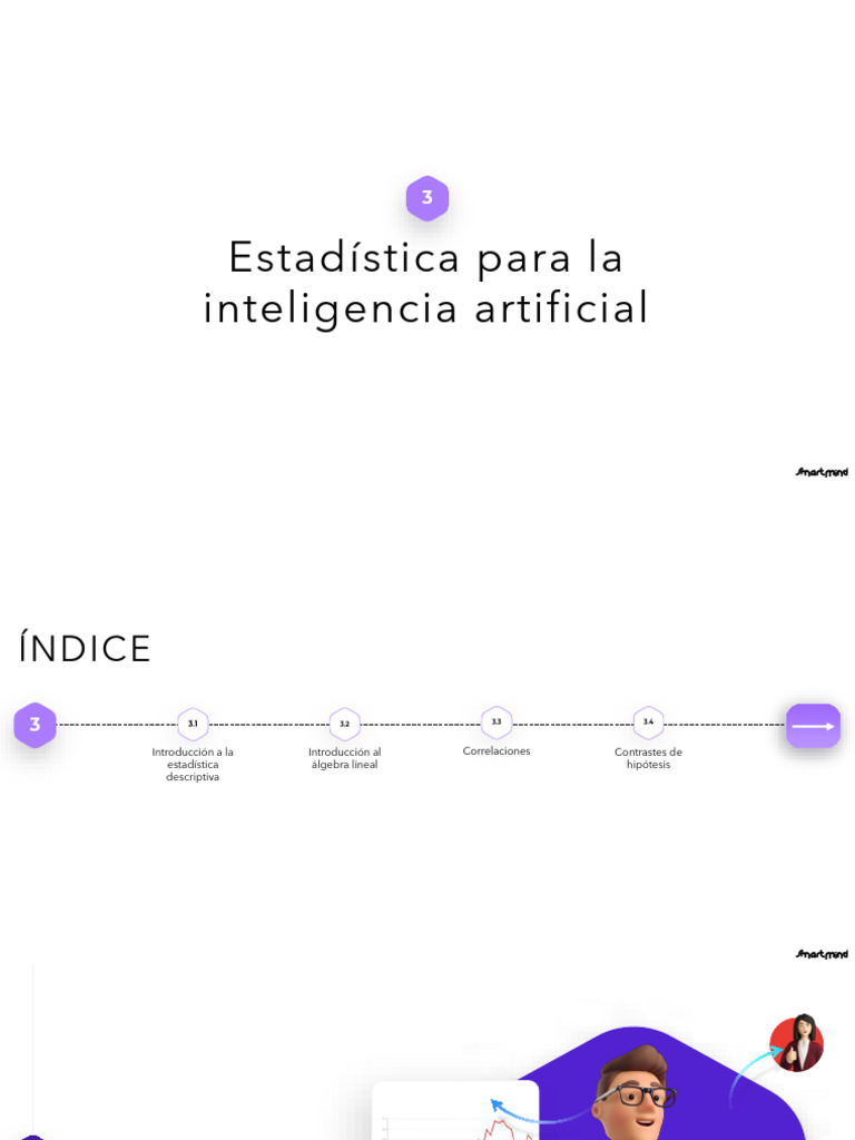 Estadística para La Inteligencia Artificial | PDF | Desviación Estándar ...