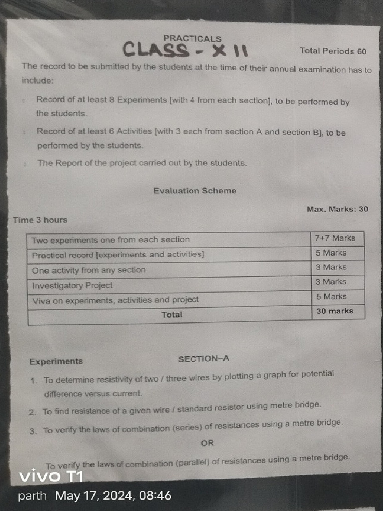 Practical S Activities Project Class 12thc | PDF