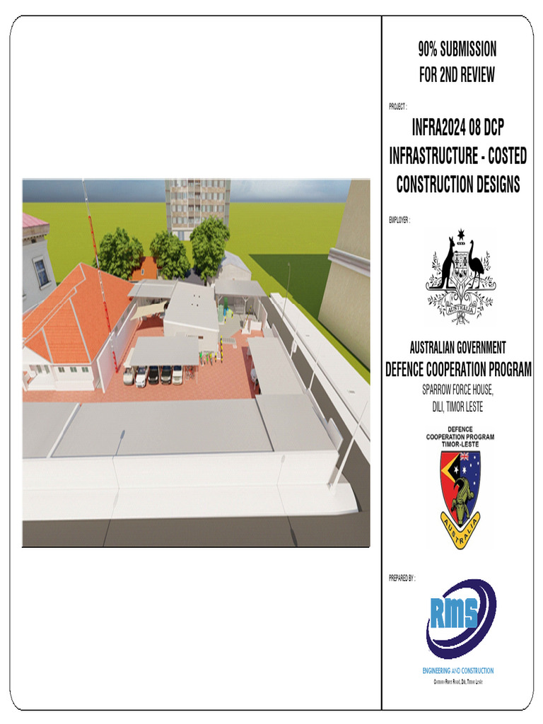 INFRA2024 08 DCP House Infra 90% Design Drawings (For 2nd Review) | PDF ...
