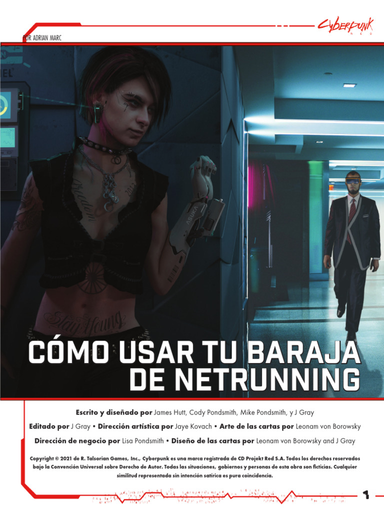 Cyberpunk RED - Netrunning Deck - Booklet - Esp | PDF