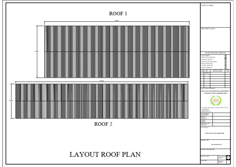 Layout Roof Plan | PDF