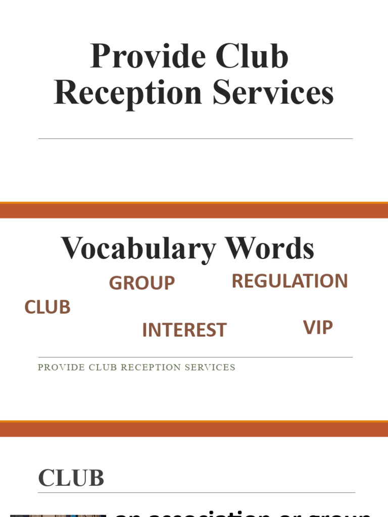 Provide Club sERVICES | PDF | Career & Growth