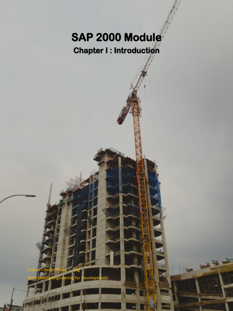 Module SAP 2000 Chapter I Introduction | PDF | Mechanics | Applied And ...