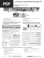Link 5 Unit 6 Test: Winter Sports | PDF | Snorkeling | Racing