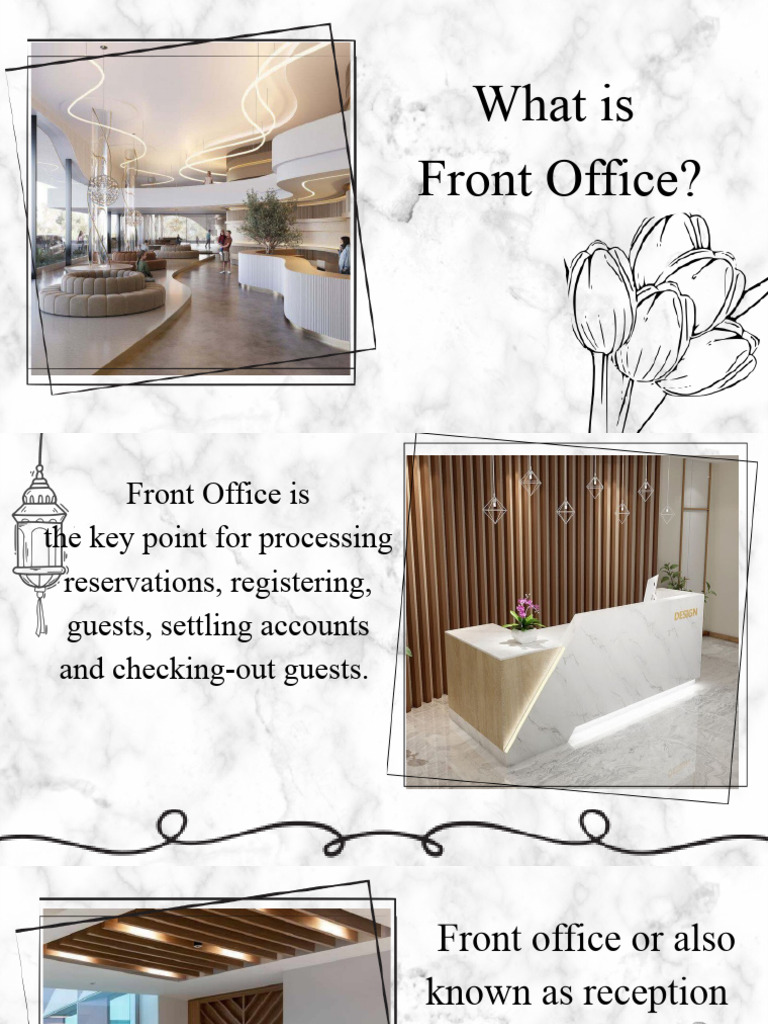 Understanding Front Office Services | PDF