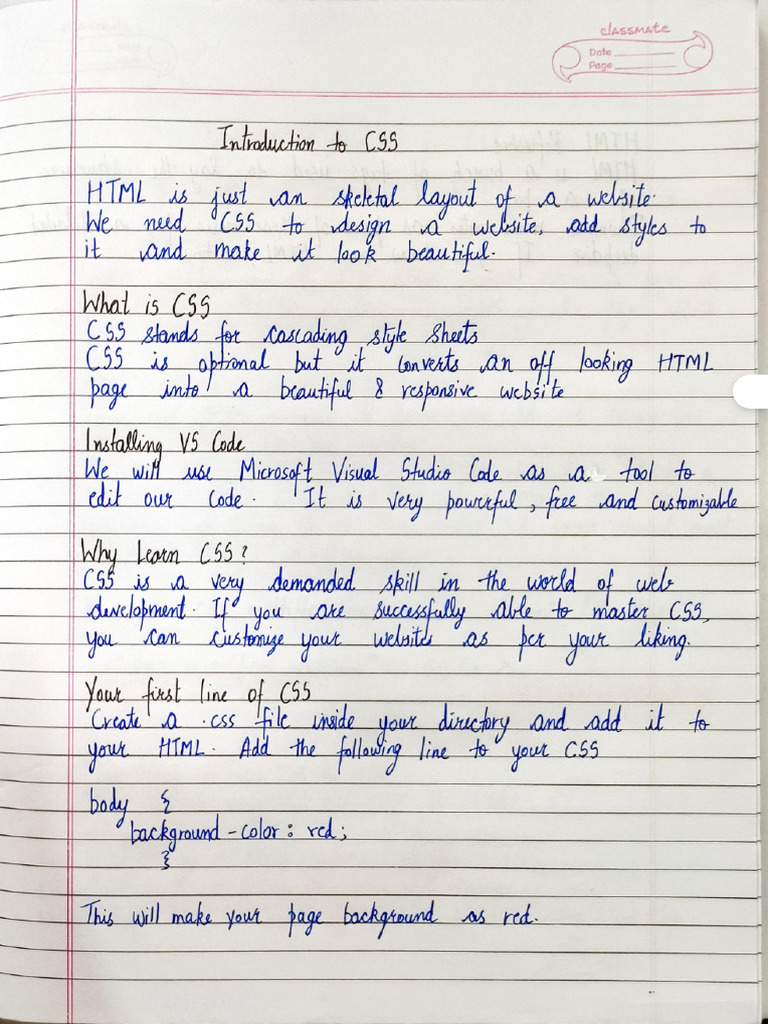 CSS_Complete_Notes | PDF CSS_Complete_Notes | PDF