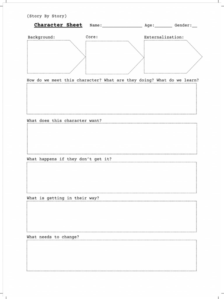 Character Sheet | PDF