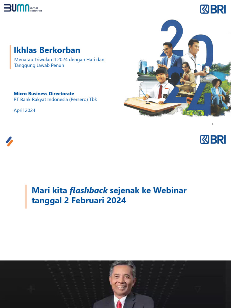 V.2.0 Webinar Dir Mikro - April 2024 (Share) - 1 | PDF | Pengelolaan Keuangan & Uang