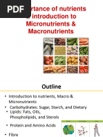 Macronutrients: Carbohydrates (CHO) Proteins (CHON) Fats | PDF | Diet ...