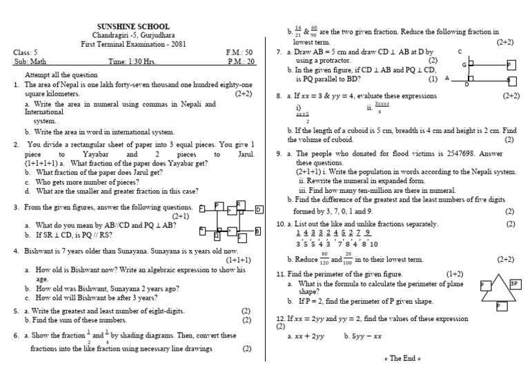 Math 5 | PDF | Mathematics | Elementary Mathematics
