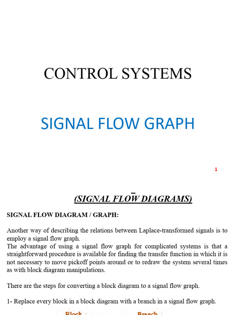 06 Signal Flow | PDF | Discrete Mathematics | Graph Theory