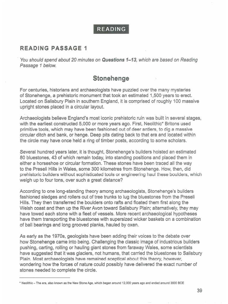 Cách Làm Bài Sentence Completion | PDF