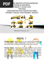 Permenaker No.8 Tahun 2020 | PDF