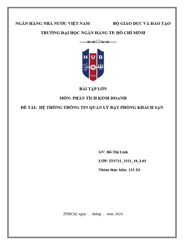 HTTT Khách S N | PDF