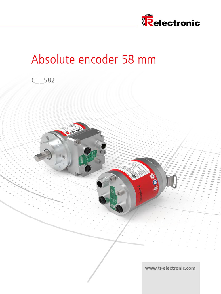 TR Electronic Absolute Encoders | PDF | Computer Engineering ...